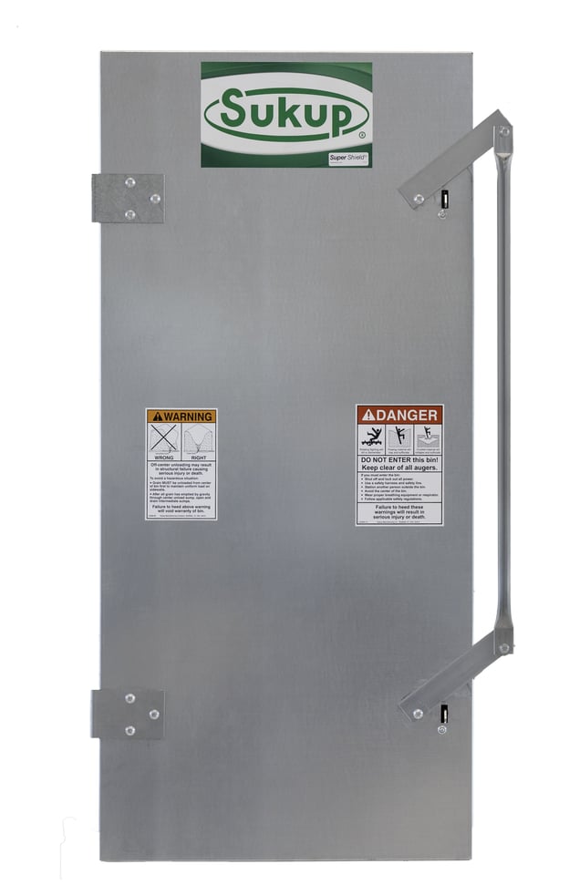 Sukup Debuts Grain Bin Door with Enhanced Safety Features
